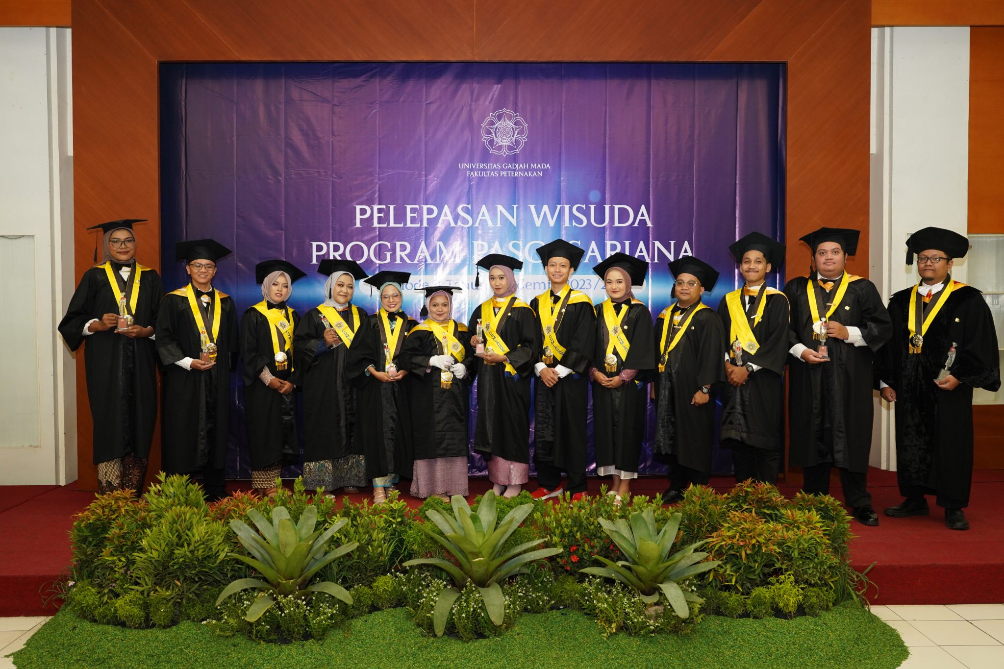 Wisuda Pasca Sarjana Periode II Tahun Akademik 2023/2024 – Fakultas Peternakan UGM