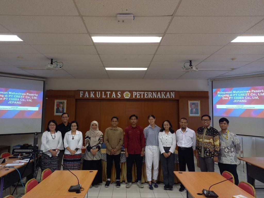 Perkuat Kerja Sama dengan Industri, Fakultas Peternakan UGM Kirim 4 Mahasiswa Sarjana untuk ...