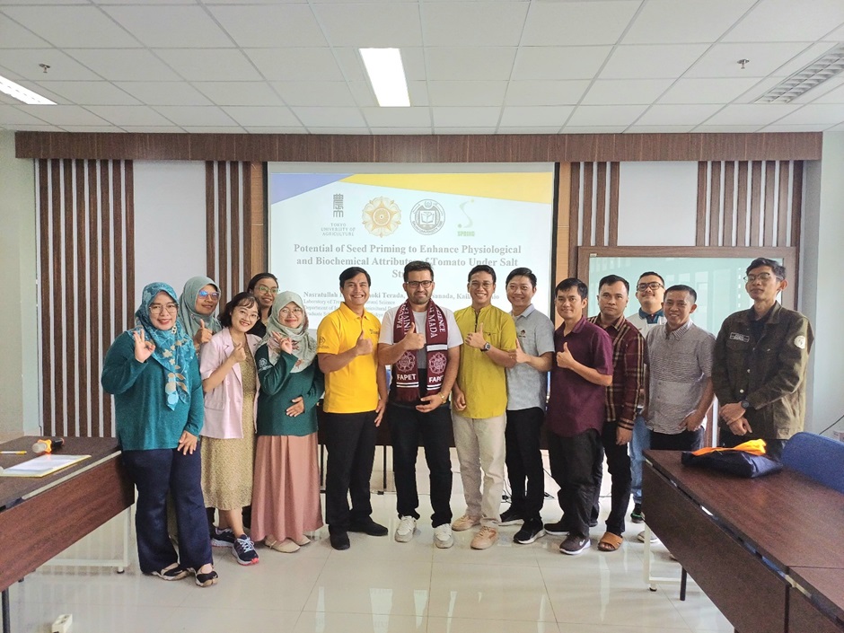 Fapet UGM-Tokyo University of Agriculture Gelar Sharing Session tentang ...