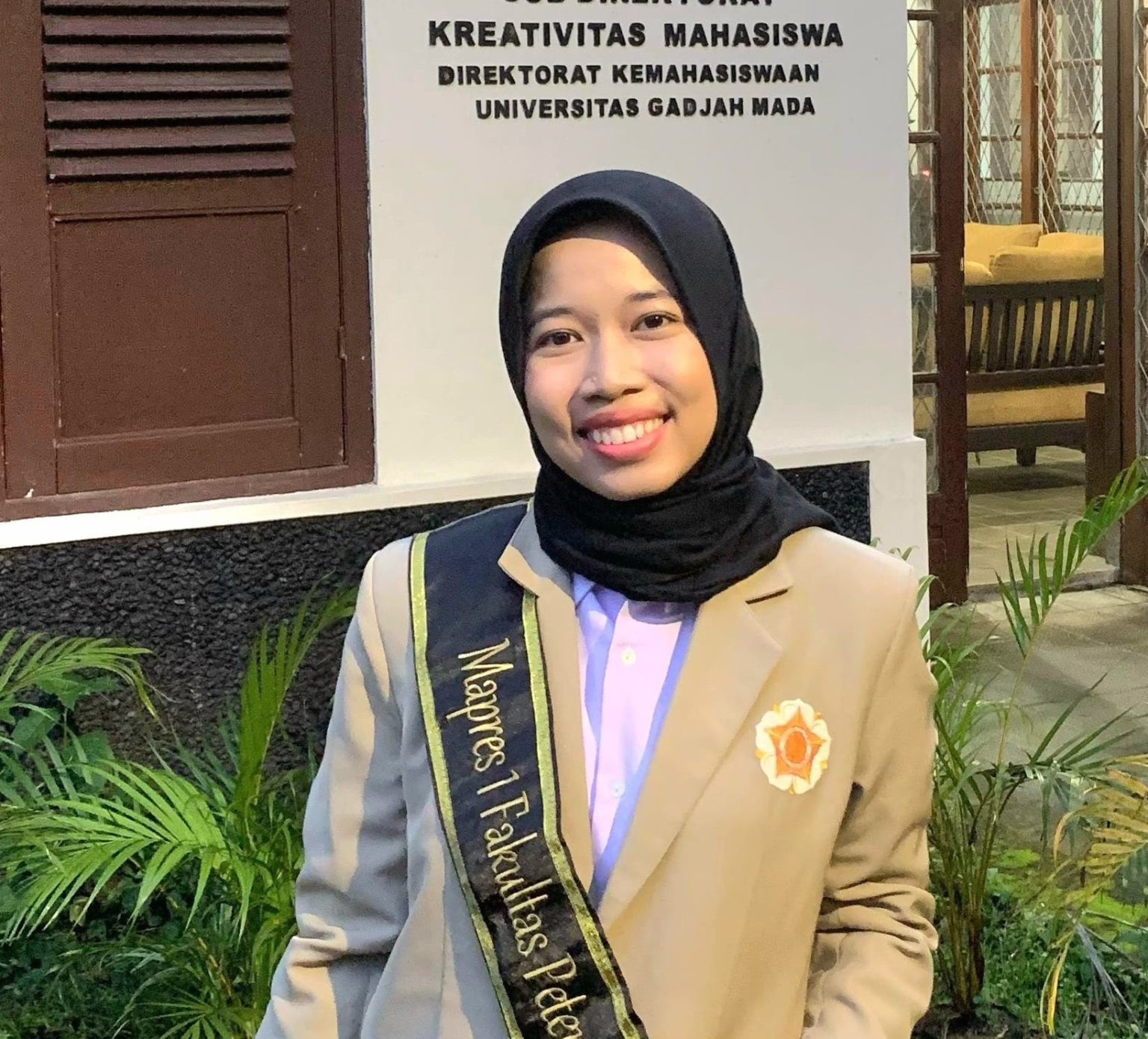 Nurul Asfiyah Dinobatkan sebagai Mahasiswa Berprestasi 1 Fapet UGM 2025 – Fakultas Peternakan UGM